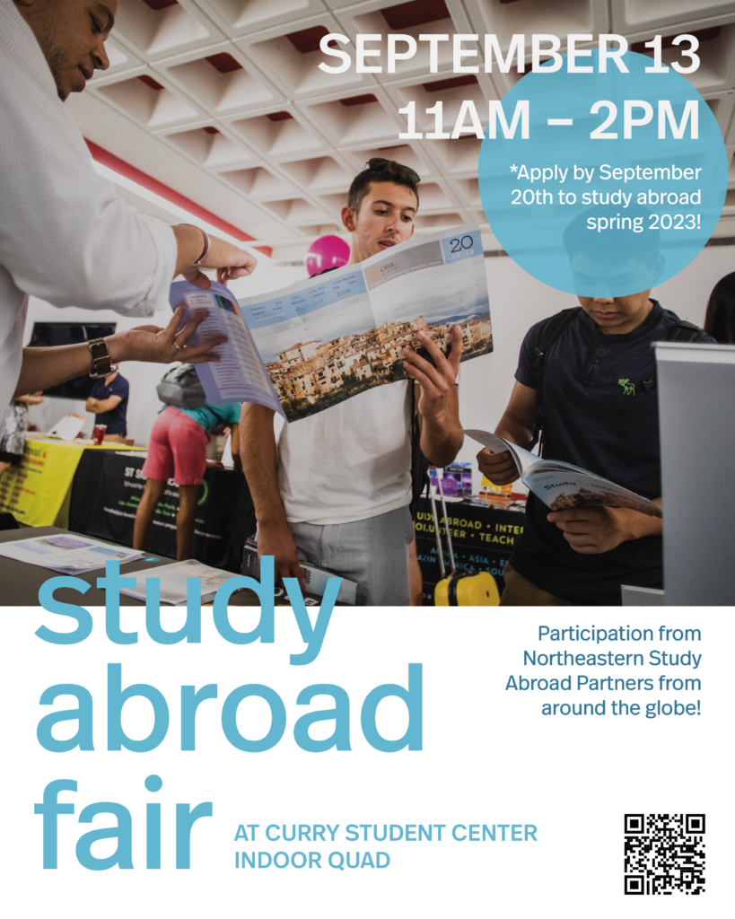 Study Abroad Fair - Northeastern University Global Experience Office